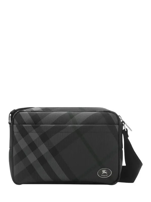 Burberry Grid Cross-body Bag - Grey