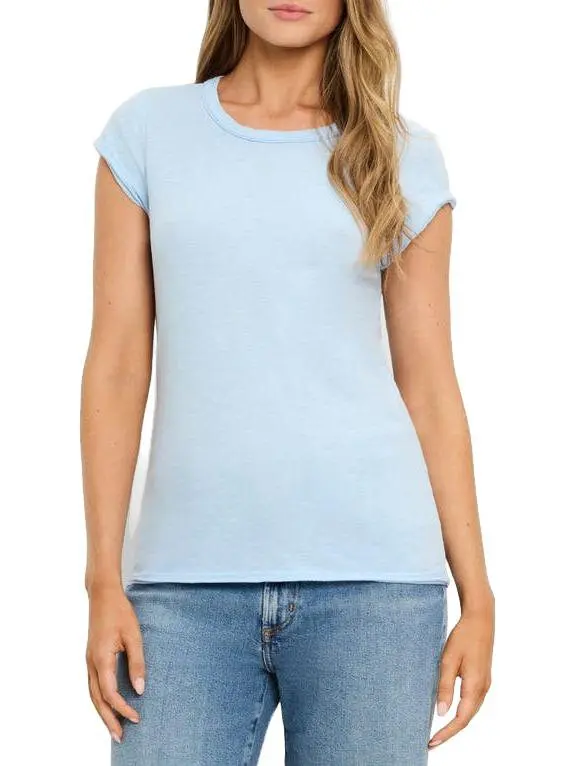 Michael Stars Slub Crewneck Tee - Sky