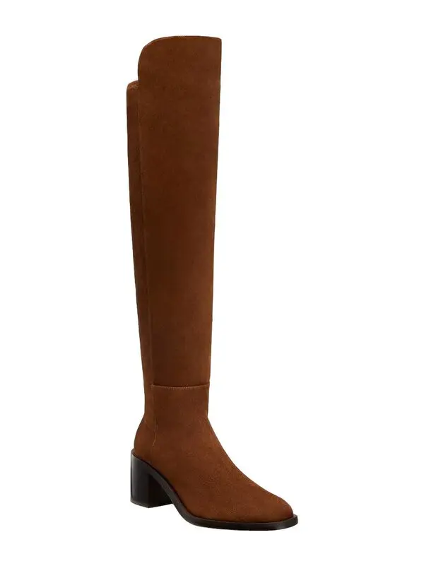 STUART WEITZMAN 5050 Finn Boots - Deep Coffee/deep Coffee