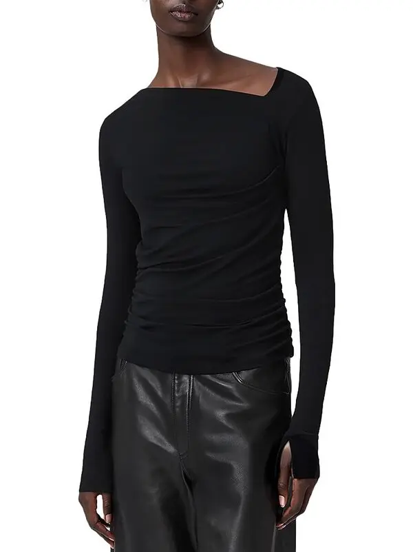 ALLSAINTS The Seyma Top - Black