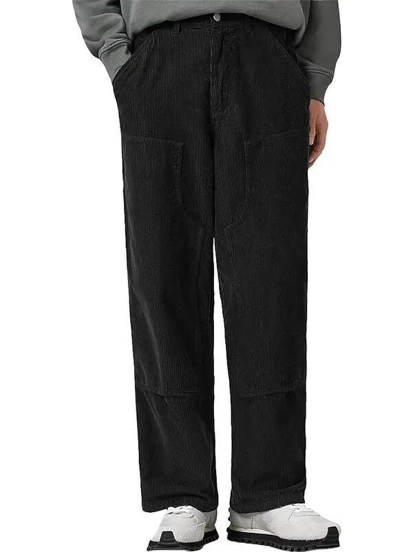 ALLSAINTS Dunstan Relaxed Fit Trousers - Liquorice