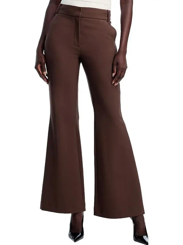 TOCCIN Gaia Flared Pants - Espresso