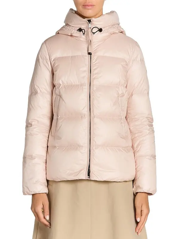 Moncler Serittes Short Parka - Light Pink