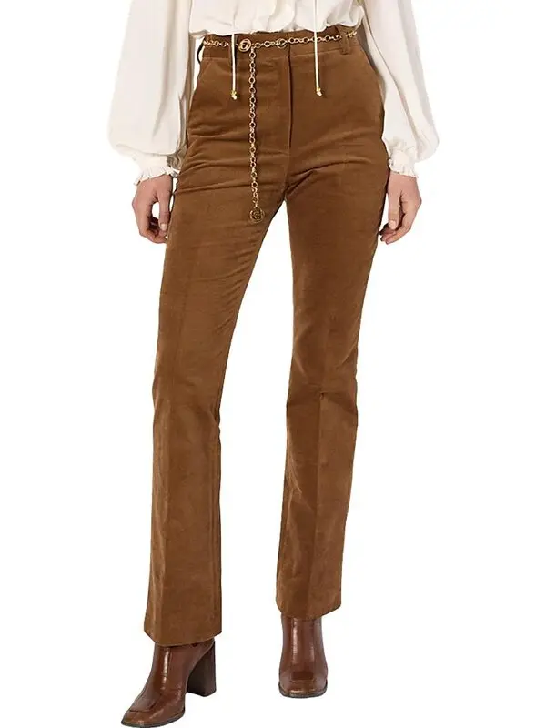 Gerard Darel Charlie High-rise Flare Jeans - Caramel