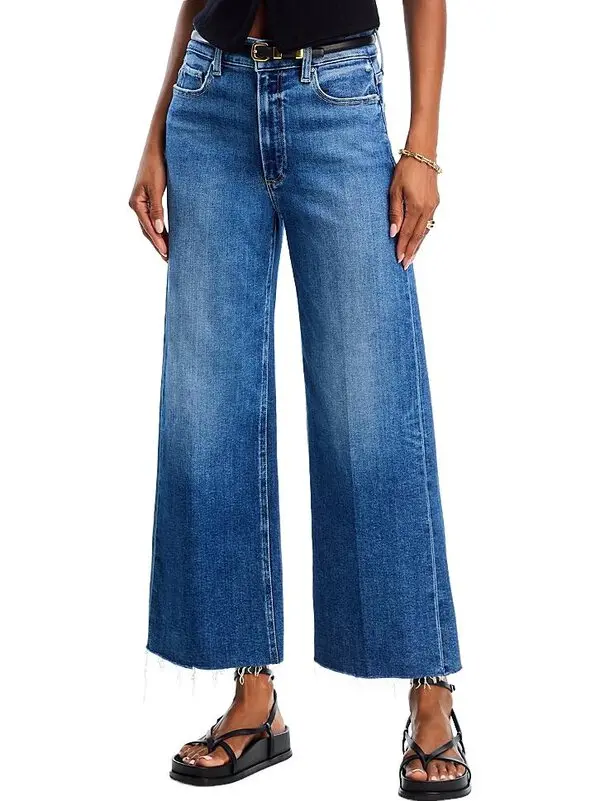 Paige Anessa High-rise Wide-leg Jeans - Westminster Distressed