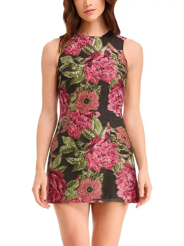 Dress The Population Katherine Rose Mini Dress - Pink Rose