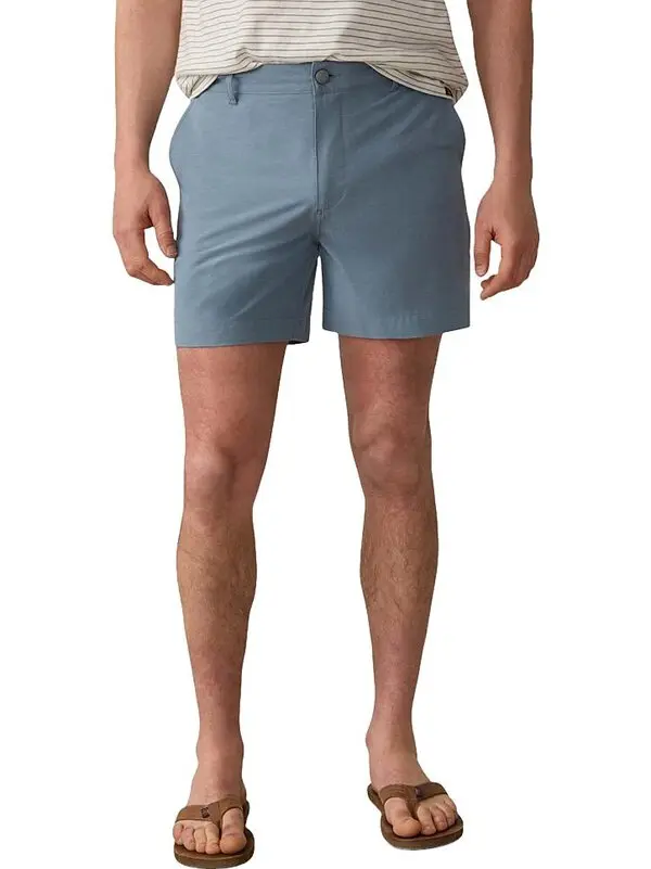 Faherty Brand All Day 5" Shorts - Deep Marine