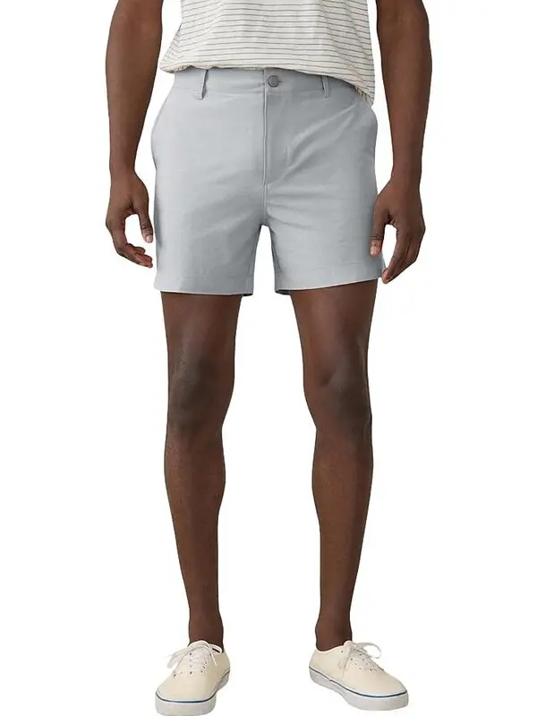 Faherty Brand All Day 5" Shorts - Stone