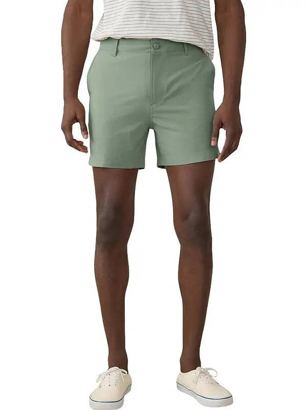 Faherty Brand All Day 5" Shorts - Trail Olive