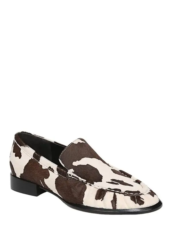 Vince Nora Calf Hair Loafers - Moon Multi