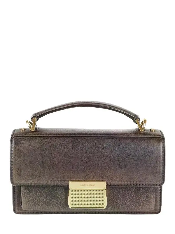 GOLDEN GOOSE Mini Venezia Top-handle Shoulder Bag - Brown