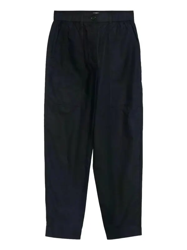 Marc O'polo Elasticated Pocket-detail Trousers - Blue