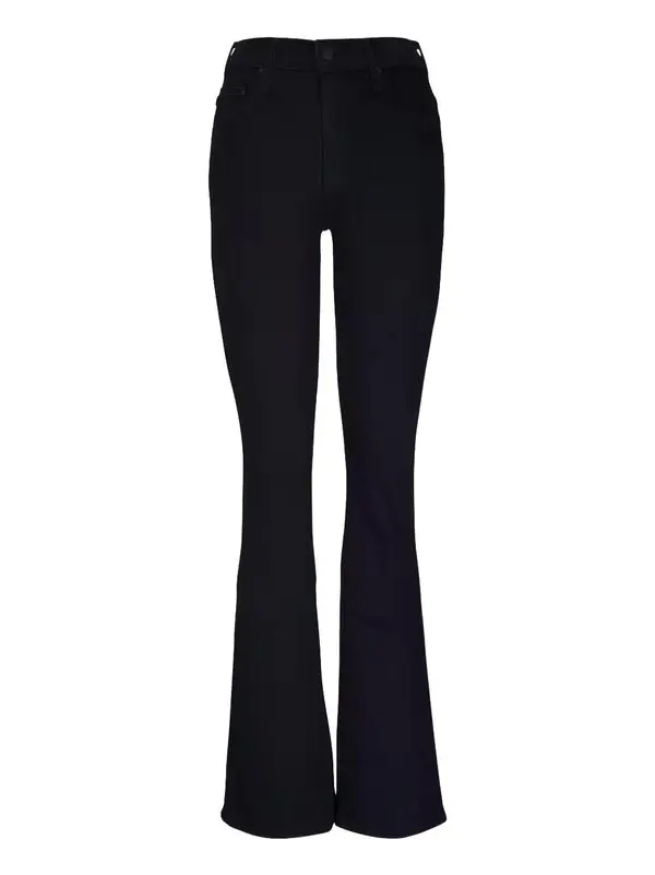 MOTHER The Weekender Flared-leg Jeans - Black