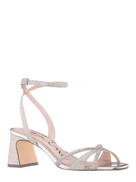 Nina Bracha Ankle Strap Sandal - Platino