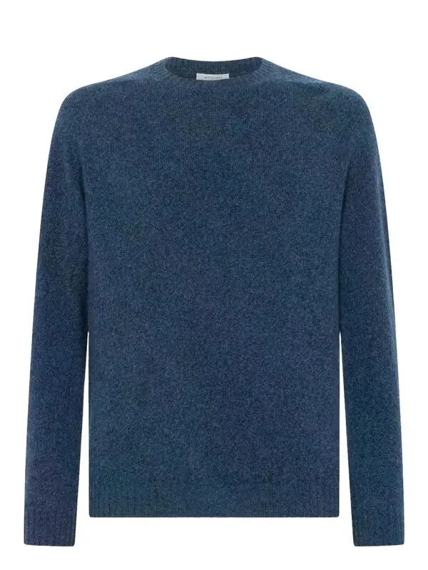 Boglioli Crew Neck Sweater - Blue