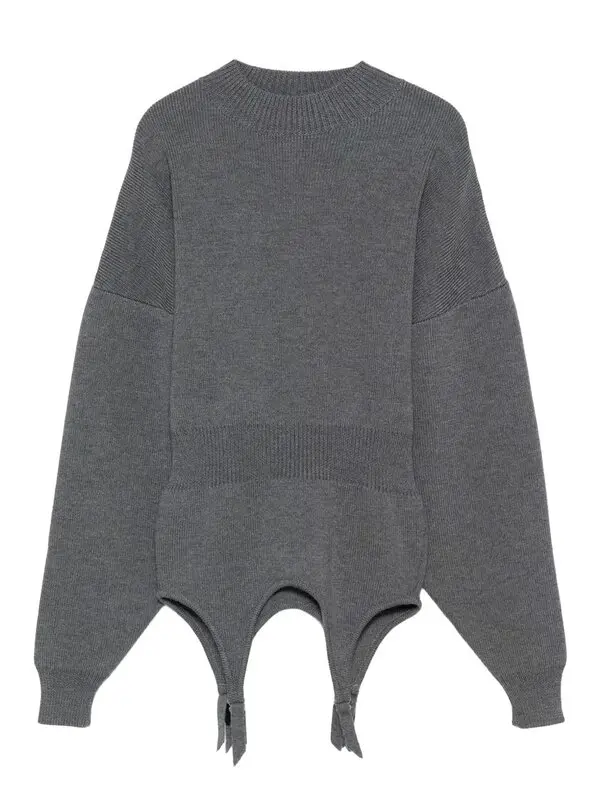 JEAN PAUL GAULTIER Long-sleeve Pullover - Grey