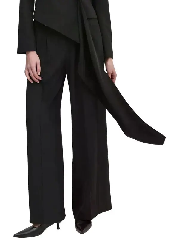 SANDRO FERRONE Side-pockets Trousers - Black