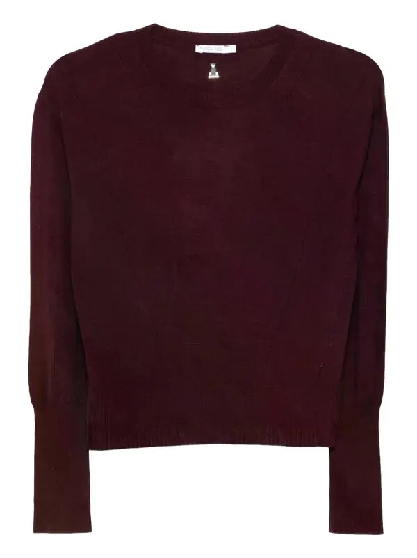 Patrizia Pepe Wool Sweater - Purple