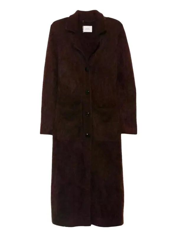 Dorothee Schumacher Patch-pocket Cashmere Coat - Brown