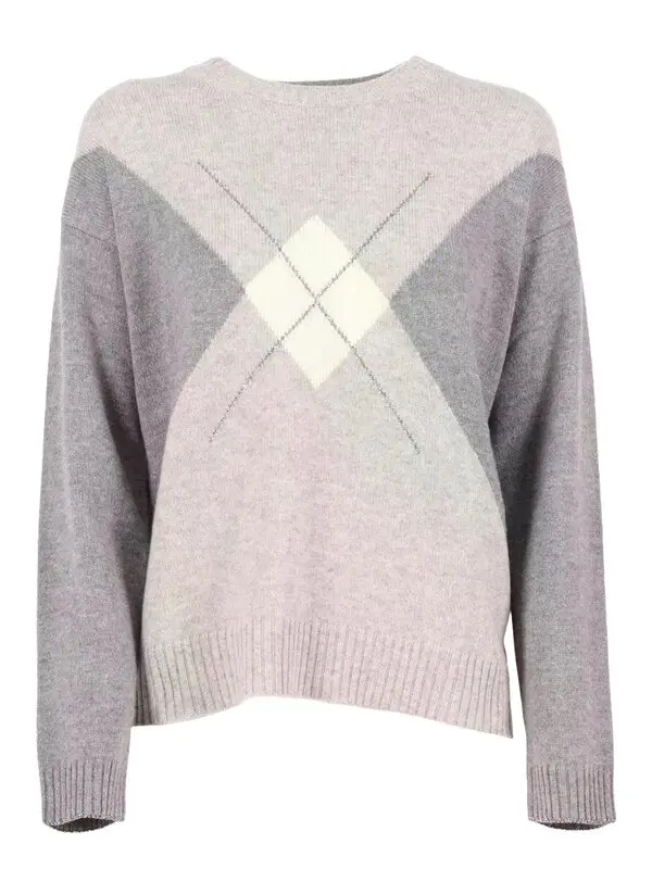 KANGRA Crew-neck Sweater - Grey
