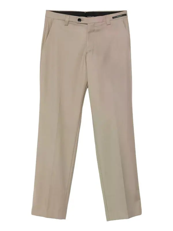MICHAEL COAL Straight-leg Trousers - Neutrals