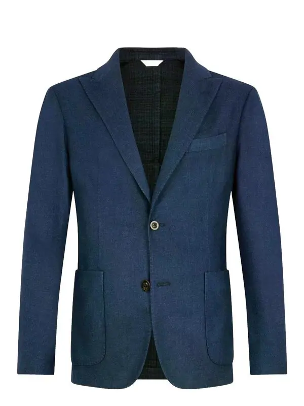 Boglioli Single-breasted Blazer - Blue