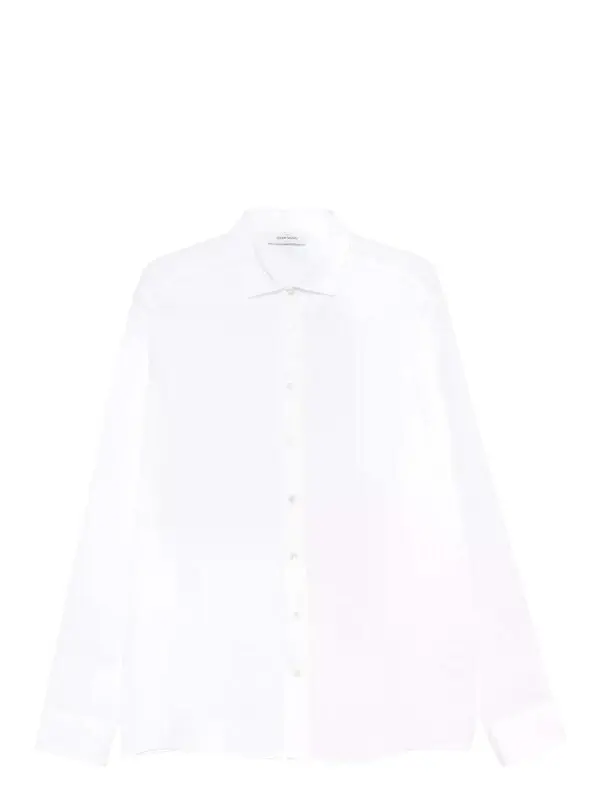 GRAN SASSO Long-sleeve Button-up Shirt - White