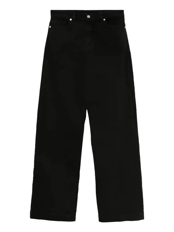 NINE:INTHE:MORNING High-rise Jeans - Black