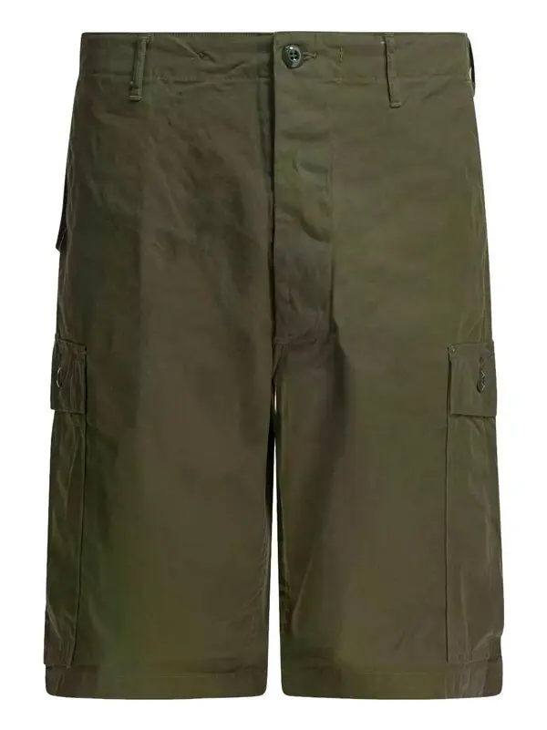 BUZZ RICKSON'S Cargo Button-fly Shorts - Green