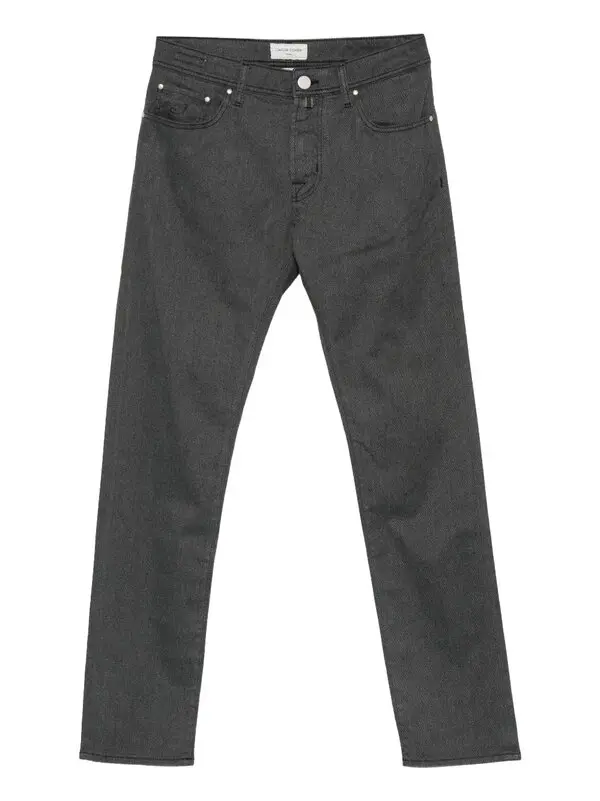 Jacob Cohen Cotton-blend Straight-leg Jeans - Blue