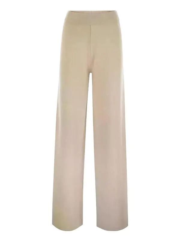 Max Mara Knitted Trousers - Neutrals