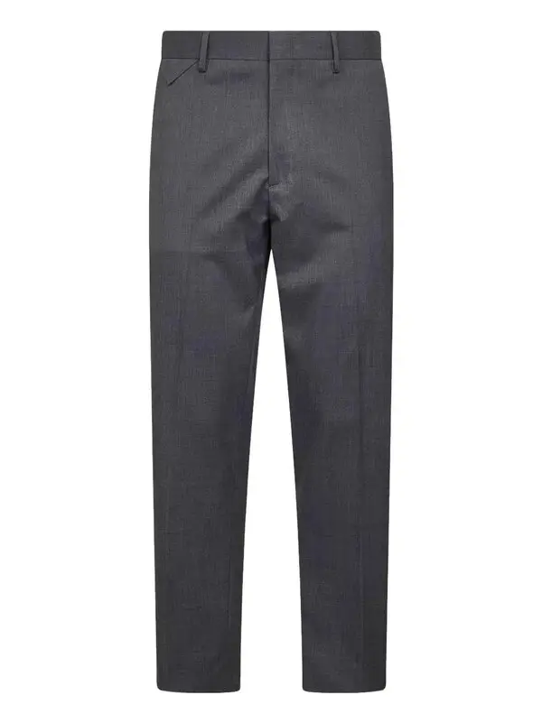 D4.0 Flap-pocket Trousers - Grey