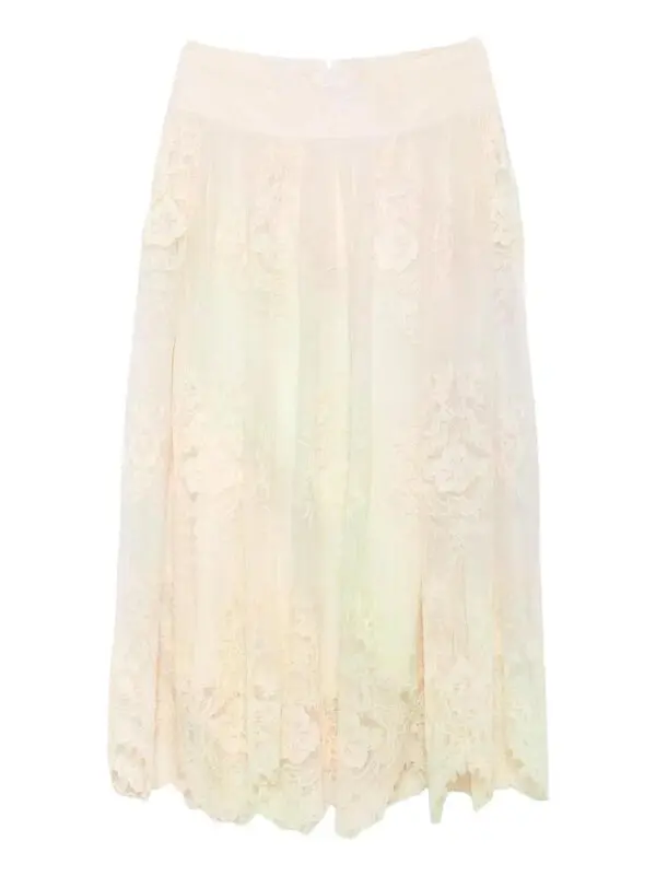 Zimmermann Lace Maxi Skirt - Neutrals