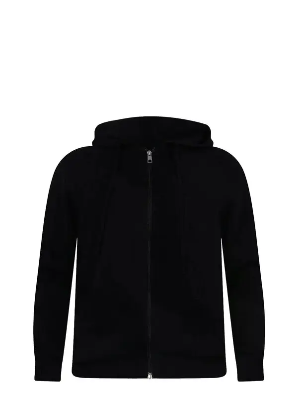LOW BRAND Zip-up Hoodie - Black