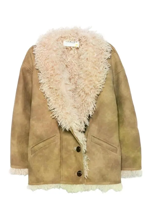 MARANT ETOILE Clea Coat - Neutrals