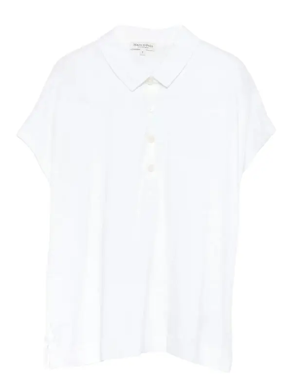 Marc O'polo Short-sleeve Polo Top - White