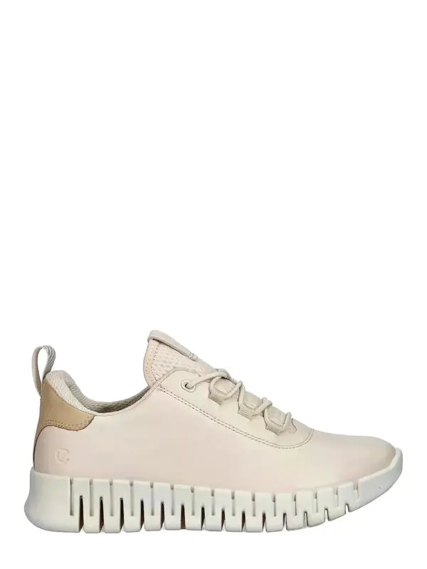 Ecco Gruuv Lea Sneakers - Neutrals