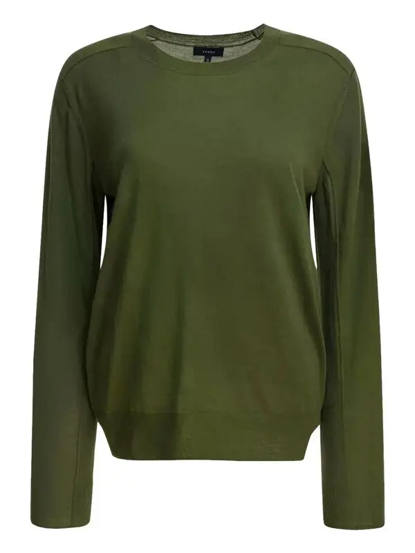 Soeur Merino Wool Sweater - Green
