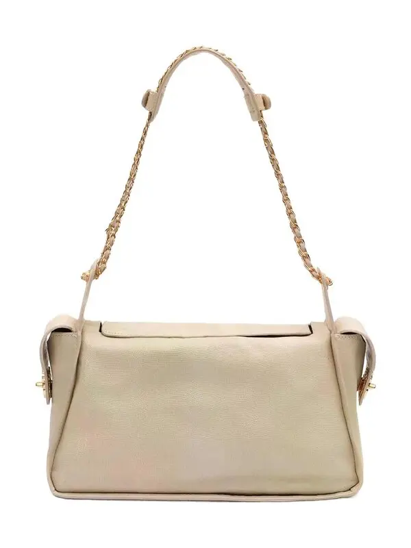 ISLA Anne Embellished Shoulder Bag - Neutrals