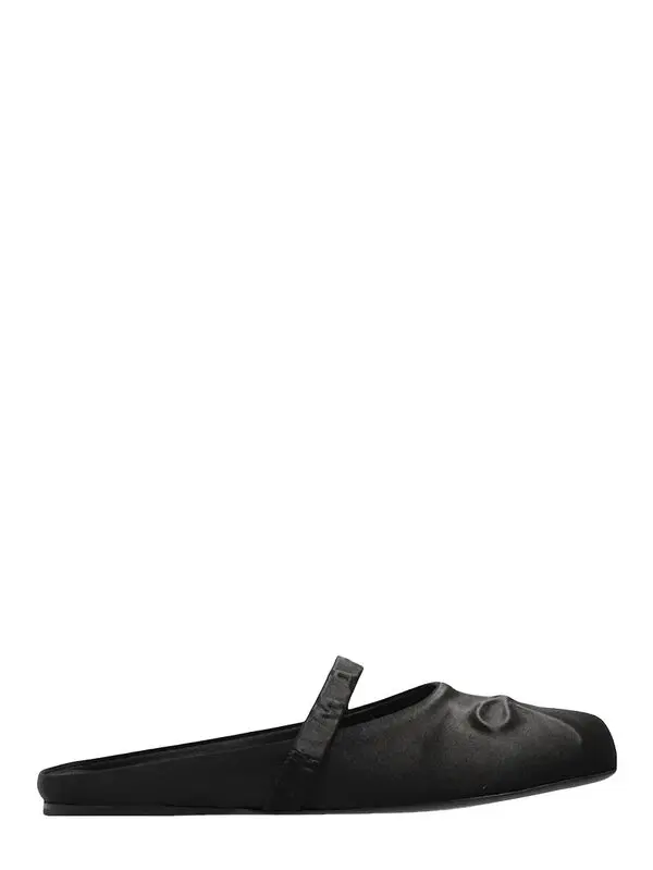 Marni Long Ballet Flat Sabot - Black