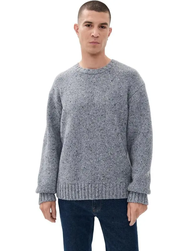 FRAME Sailor Sweater - Grey Melange