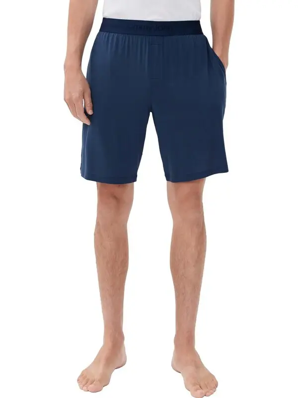 Tommy John Second Skin Sleep Shorts - Dress Blues