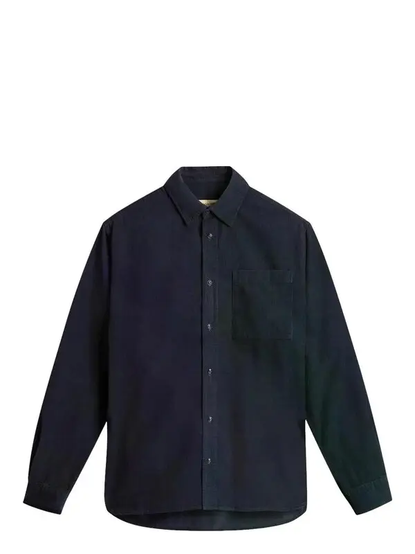 Woolrich Corduroy Pocket Shirt - Blue