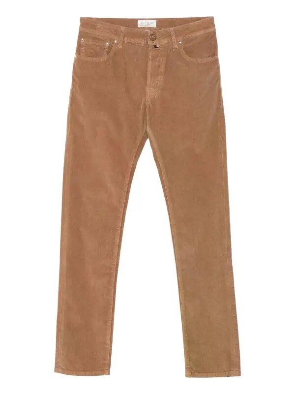 Jacob Cohen Corduroy Trousers - Brown