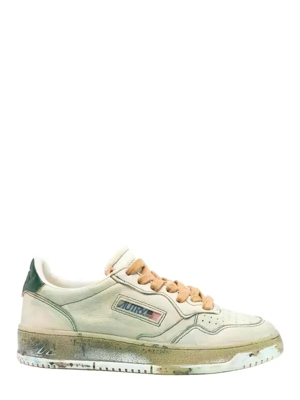 AUTRY Medalist Super Vintage Leather Sneakers - Woodgreen