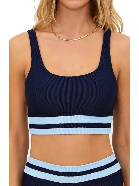 Beach Riot Kaida Colorblock Bikini Top - Ultramarine Colorblock