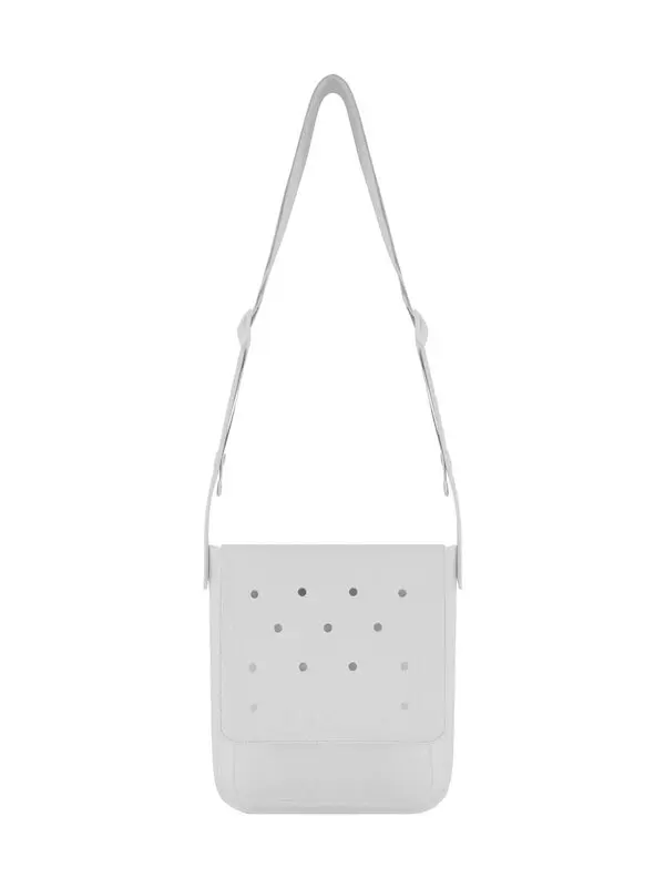 CROCS Classic Crossbody With Front Flap - White