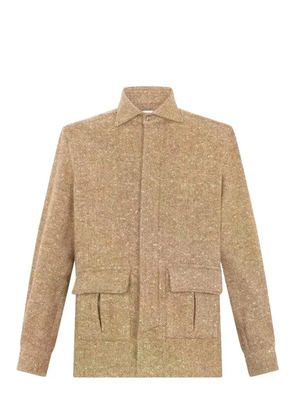 Boglioli Button-up Shirt Jacket - Neutrals