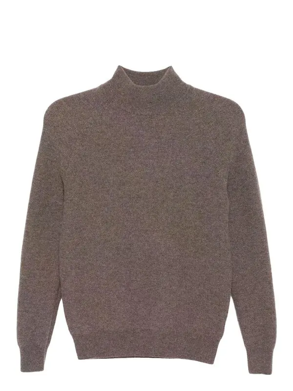 N.peal Honeycomb Pullover - Brown