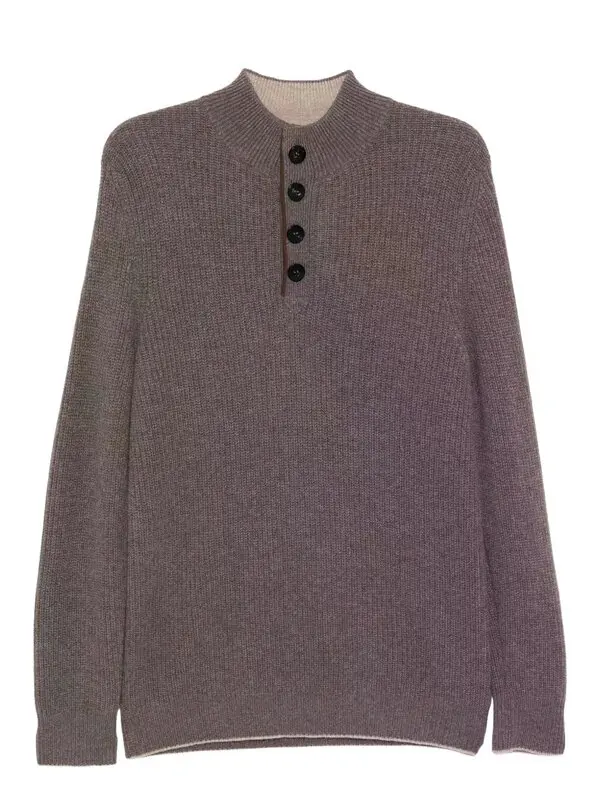 N.peal Beauchamp Jumper - Brown